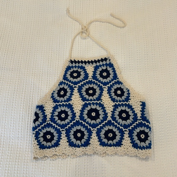 Sea New York | Tops | Nwt Hayden Halter Crochet Tank Size Large Sea Ny ...